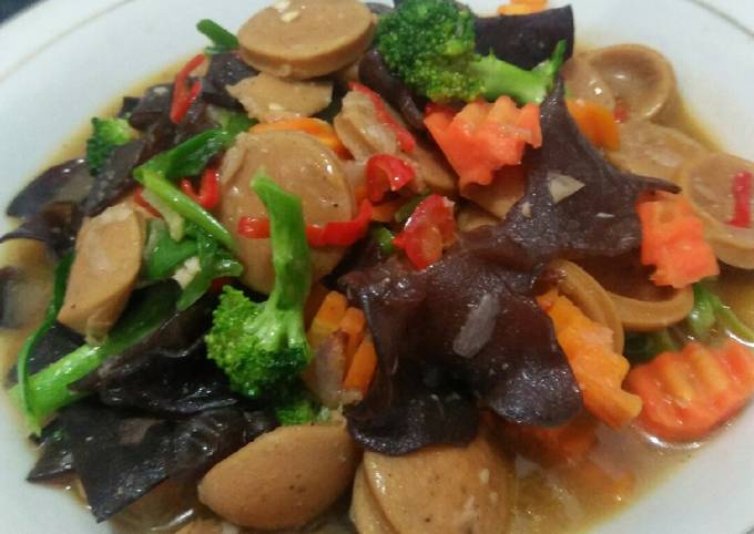 Resep Capcay kuah saos tiram oleh Mutia Silfa - Cookpad