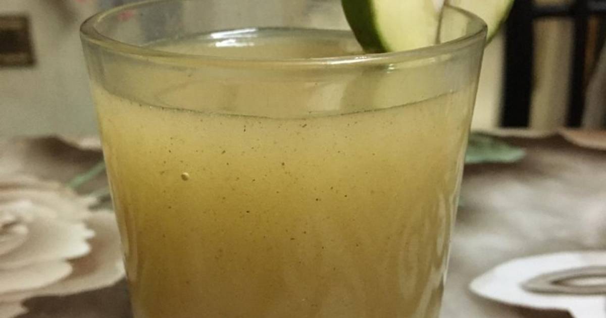 Nilam Chotaliya દ્વારા રેસીપી કાચી કેરીનુ શરબત. (Raw Mango sharbat ...
