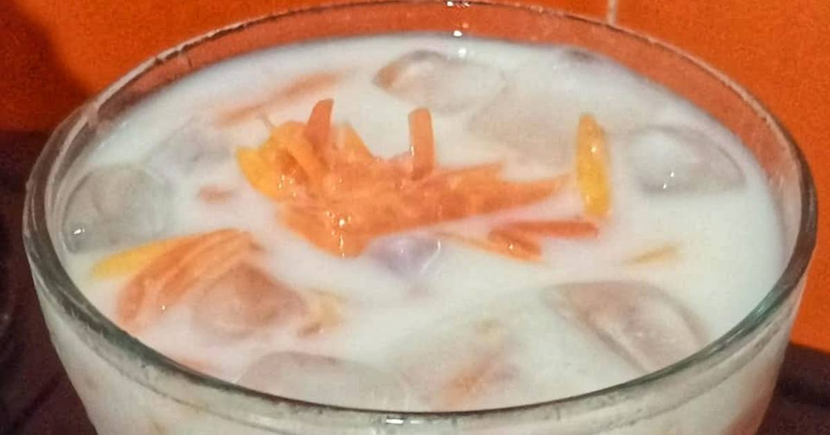 Resep Es Susu Pepaya Serut Nata De Coco oleh Fitzaki Kitchen - Cookpad