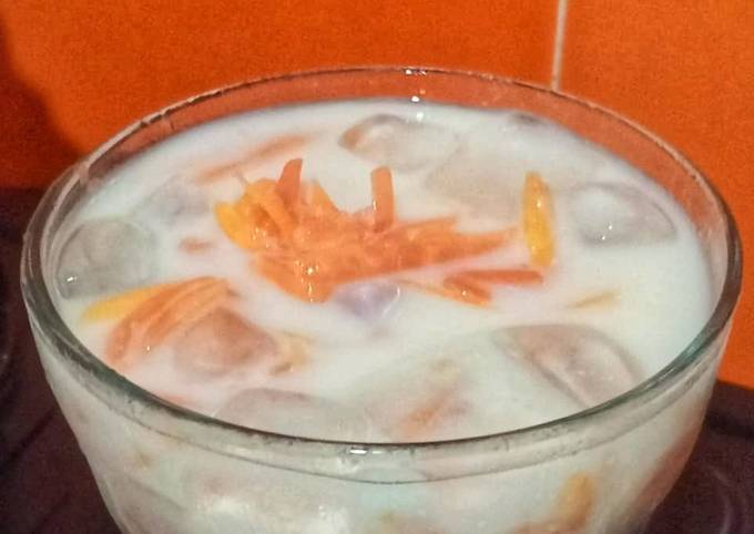 Resep Es Susu Pepaya Serut Nata De Coco oleh Fitzaki Kitchen - Cookpad