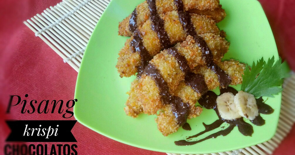 Resep Pisang Krispi Chocolatos oleh Icha Annisa Septiana - Cookpad