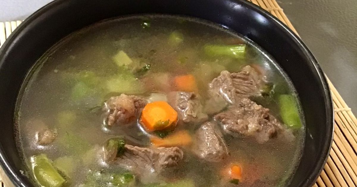 Resep 22. Sop Daging Sapi Simple Enak Segar oleh Fitri Lestiana - Cookpad