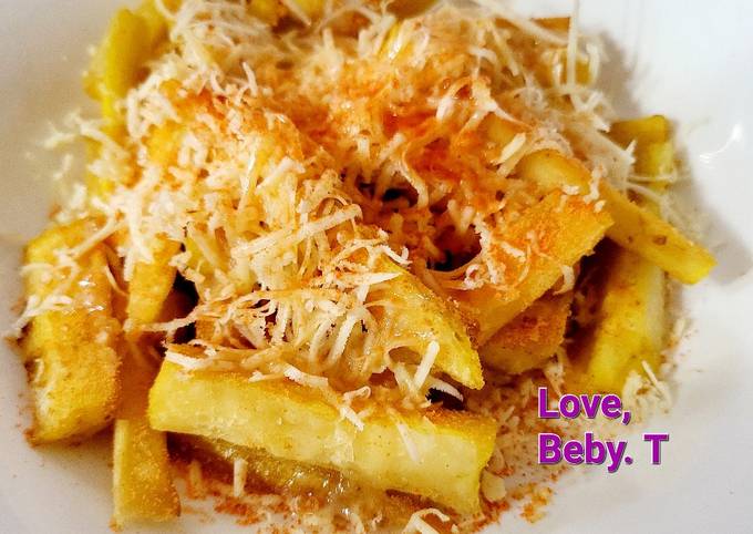 Resep Singkong Keju Yummy oleh Beby T - Cookpad