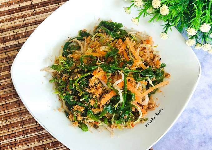 Resep Urap Pakis oleh Priska Koes - Cookpad