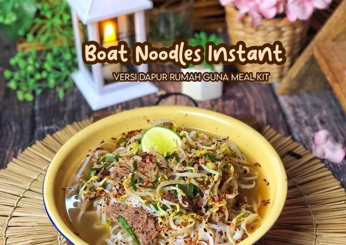 Resipi Boat Noodles Instant oleh Salina Jalaludin - Cookpad