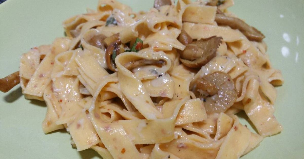 Pasta With Nameko Mushrooms And Grated Truffle Recipe by Becky - Cookpad