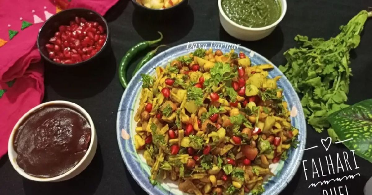 Falahari Bhel (Navratri Special) Recipe by Daxa Parmar - Cookpad