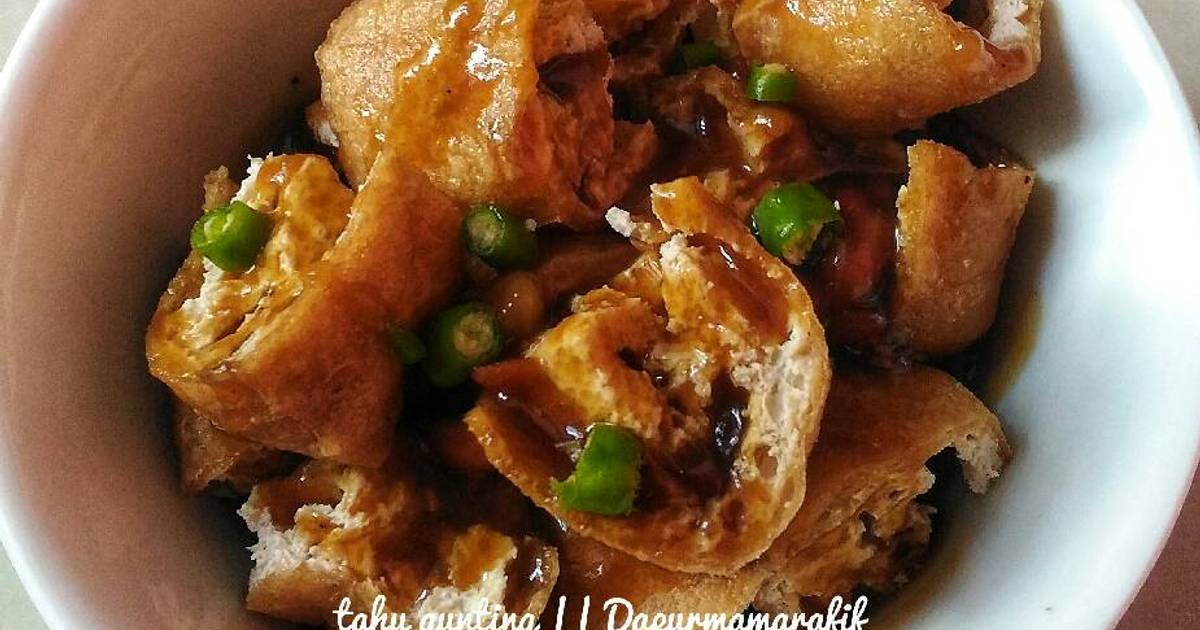 Resep Tahu gunting samarinda oleh Yuyun S - Cookpad