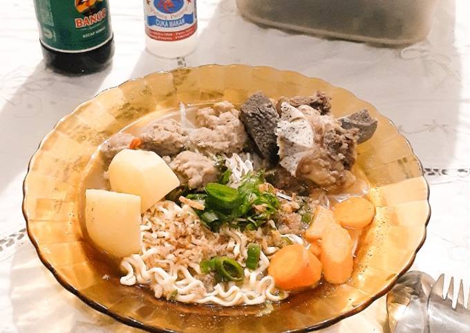 Resep Bakso Sapi Komplit oleh Dina - Cookpad