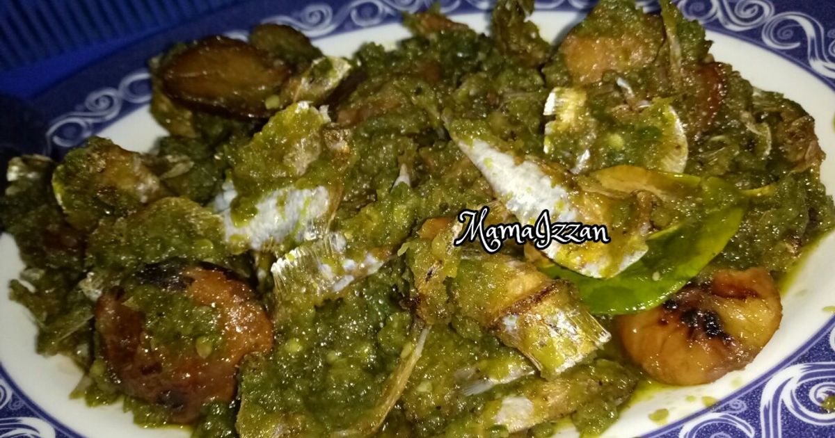 Resep Jengkol Ikan Asin Kapas Cabe Ijo oleh Mama Izzan - Cookpad