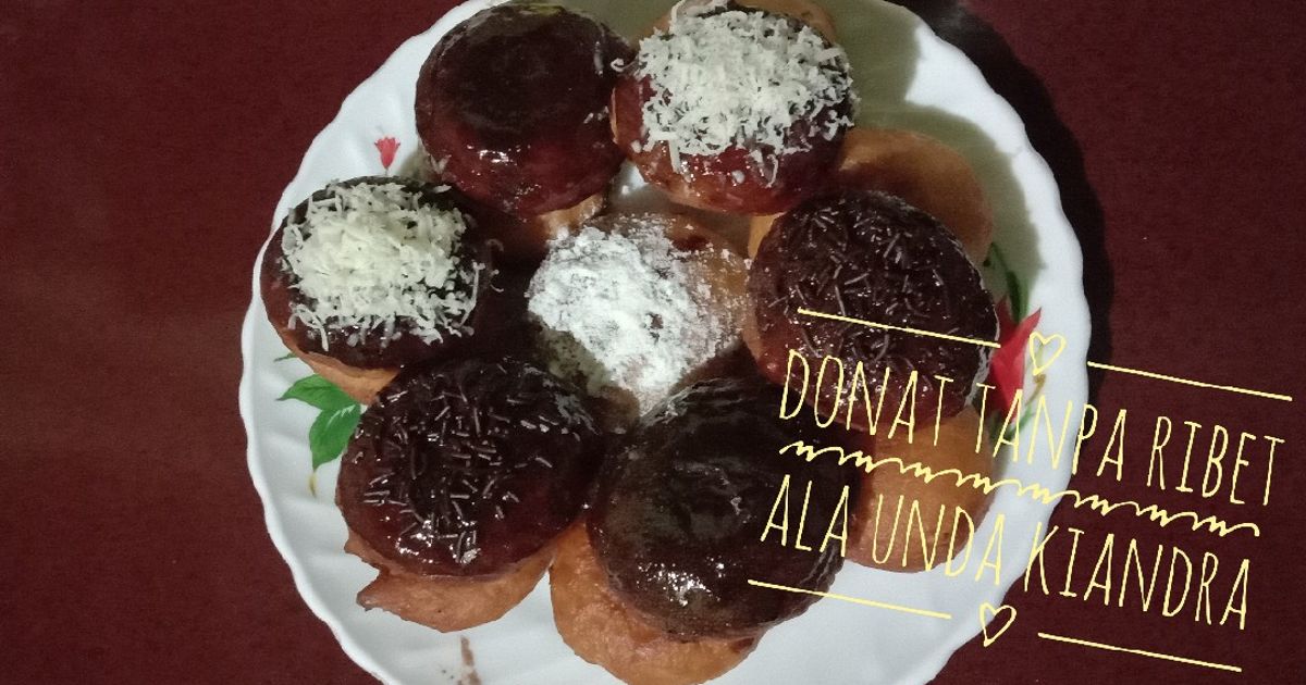 Resep Donat Simple Menul2 Tanpa Kentang Tanpa Mixer oleh Ika Wahyu ...