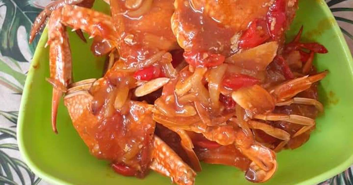 Resep Rajungan saos merah oleh Tresna Rosmawanti - Cookpad