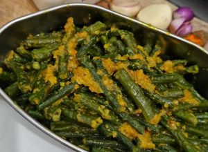 Resep tumis kacang panjang kuning rumahan enak dan mudah - Cookpad
