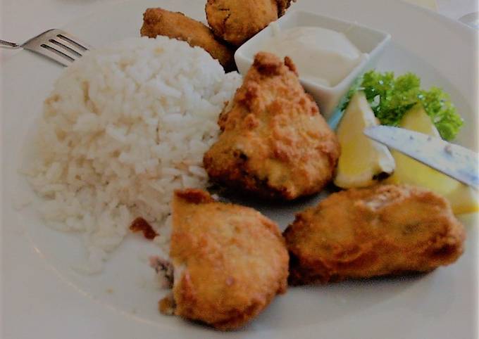 Rántott velő jázmin rizzsel, tartármártással | Manci Szabó receptje ...