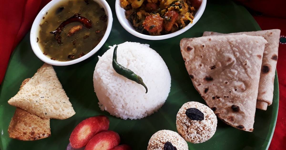 Winter Complete thali Recipe by Tanushree Jha - Cookpad