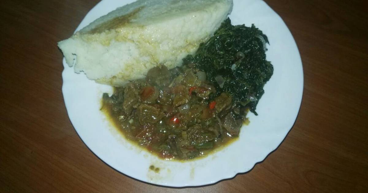 Stewed beef with managu Recipe by Bugzbunny - Cookpad