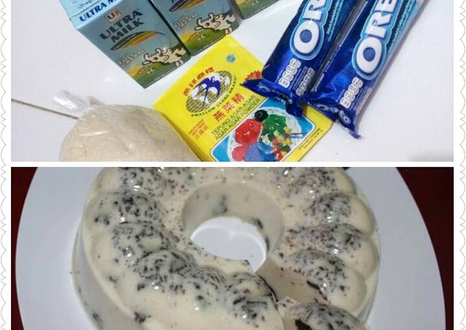 Resep Agar Susu Oreo oleh Syafina Fina - Cookpad