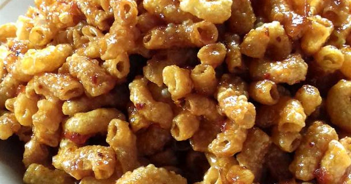 Resep olahan makaroni kering renyah rumahan enak dan mudah - Cookpad