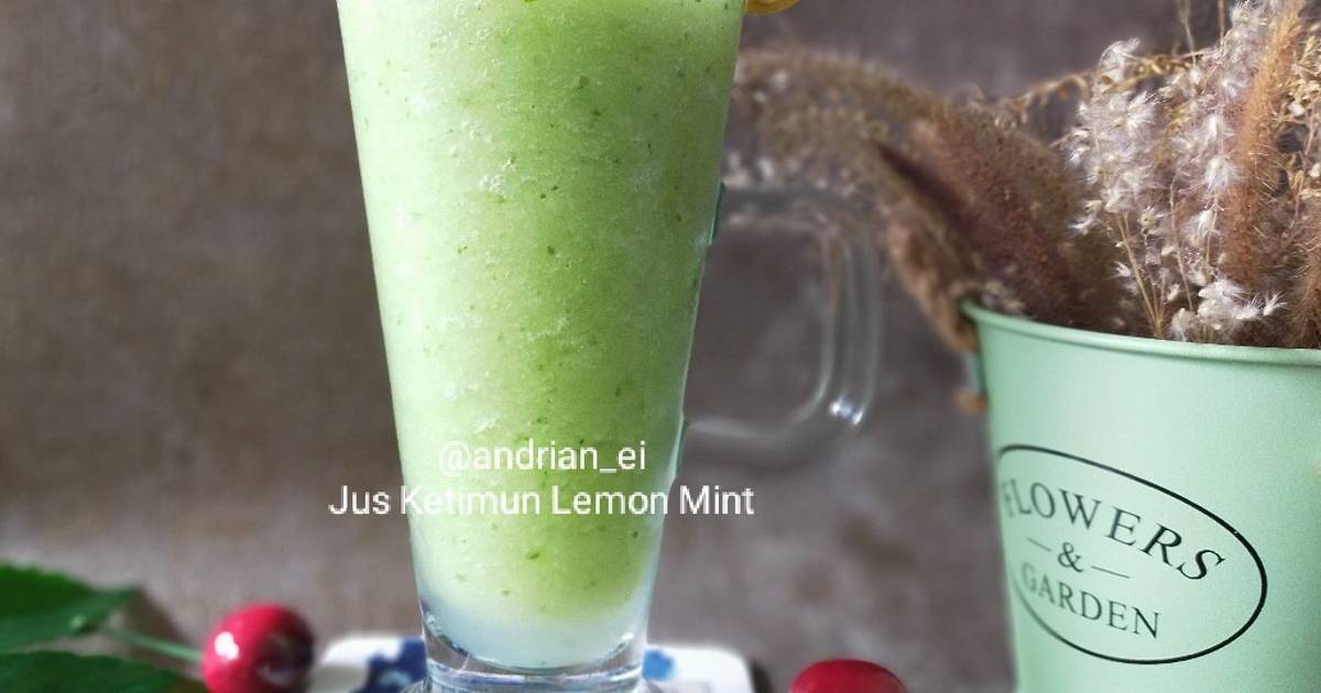 81 resep jus daun mint lemon enak dan mudah - Cookpad