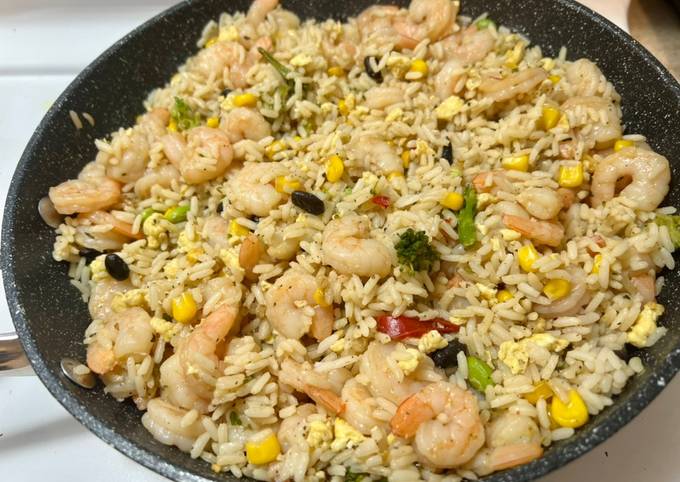 Shrimp Fried Rice Recipe by Katya Katyusha - Cookpad