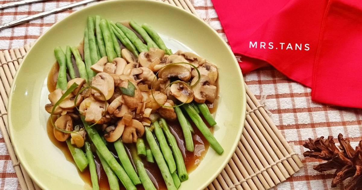 101 resep baby buncis siram jamur enak dan mudah - Cookpad