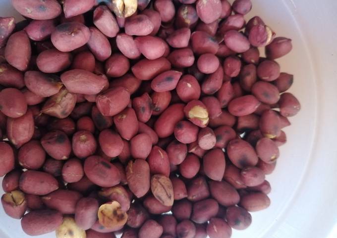 Roasted groundnuts Recipe by Daisy - Cookpad