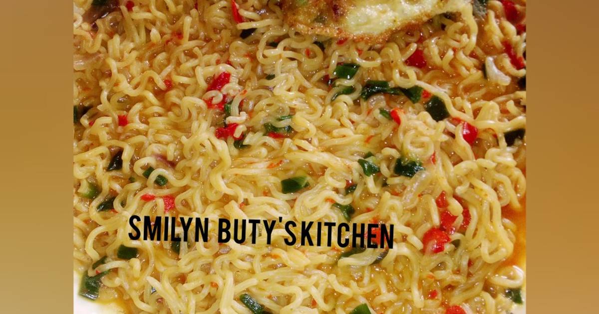 Indomie with veggies Recipe by smilyn buty's kitchen - Cookpad