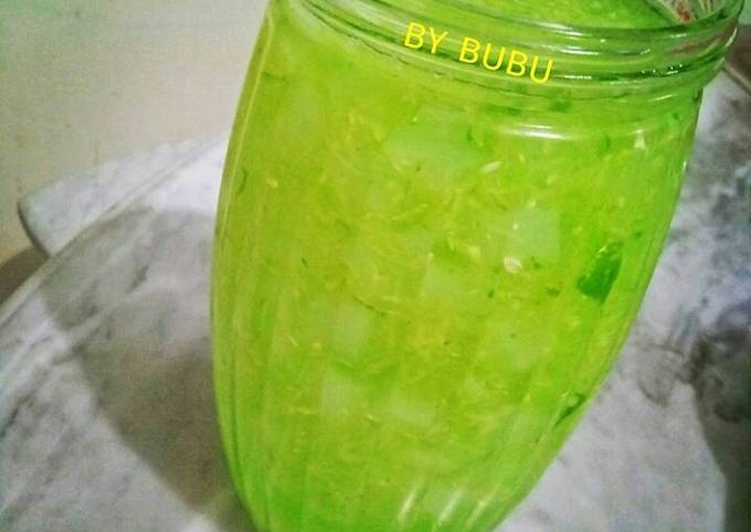 Resep Es mentimun oleh Bubu Muthia - Cookpad