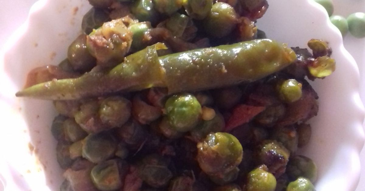 Green Peas Chatpata Recipe by Reena Verbey
