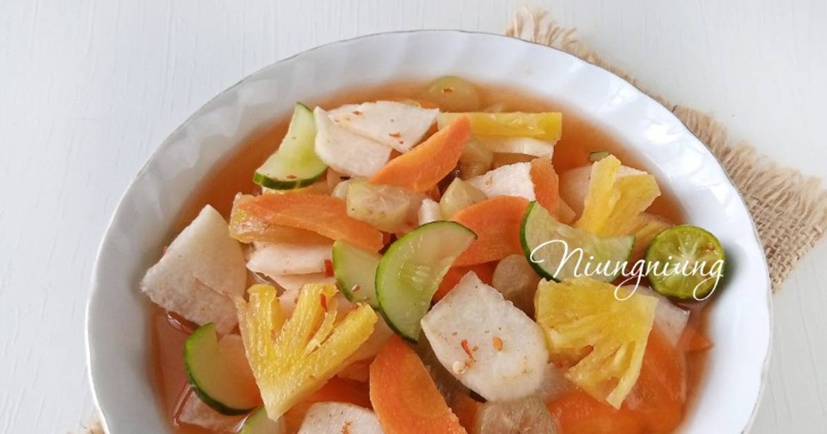 120 resep asinan timun wortel nanas enak dan mudah - Cookpad