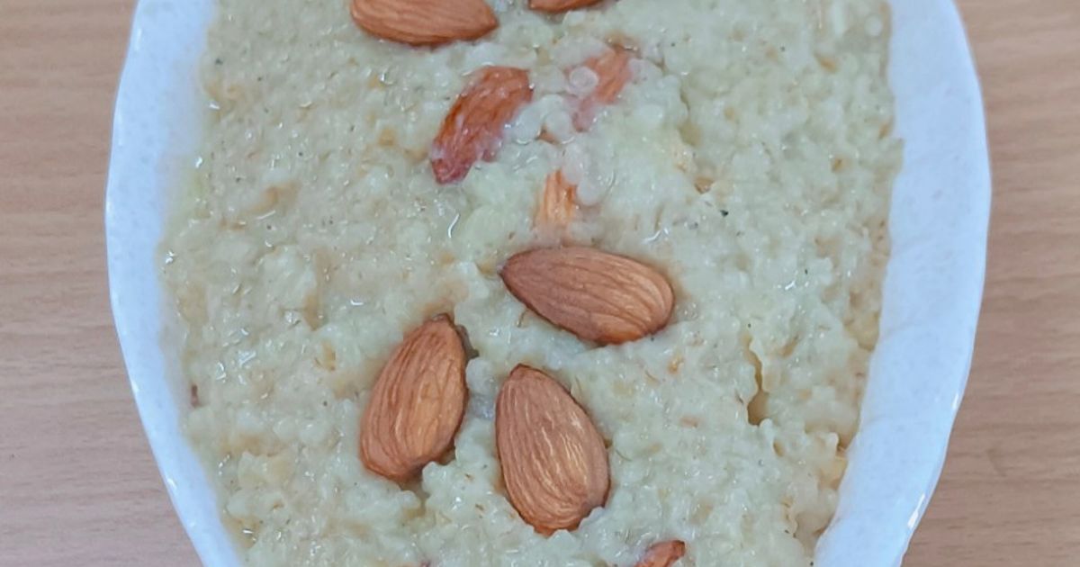 Fresh Raw Dates & Wheat Fada Lapsi Recipe by Krishna Dholakia - Cookpad