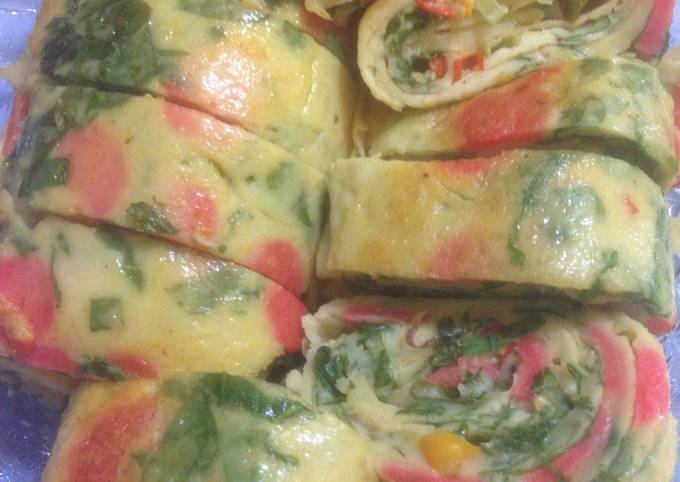 Resep Telur Gulung Korea oleh Dinna - Cookpad