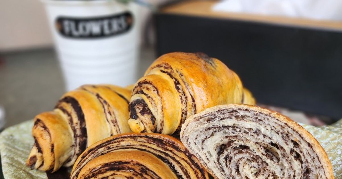 Resep roti isi coklat bakery rumahan enak dan mudah - Cookpad
