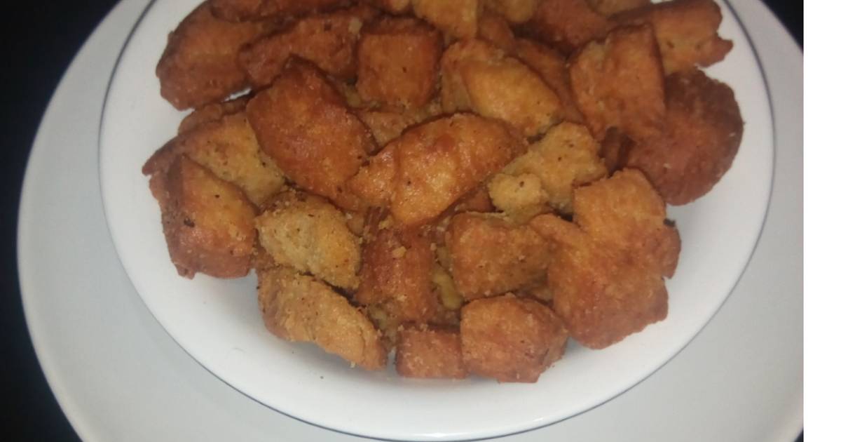 Crunchy coconut chin chin Recipe by maya's_cuisine - Cookpad