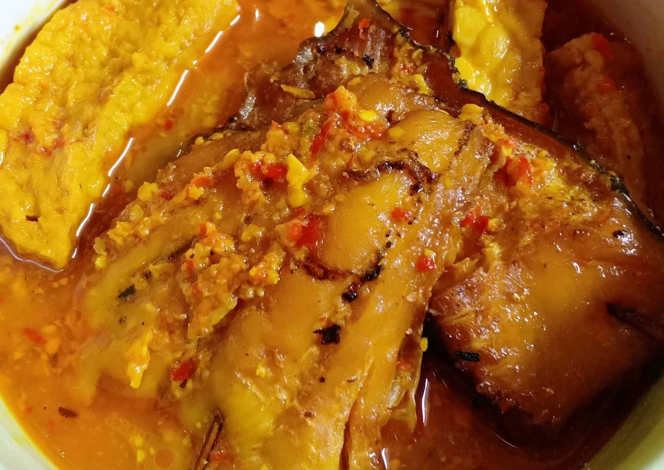 Langkah-Langkah Membuat Mangut Ikan Manyung Asap Ala Koki - Resep Kusuma1