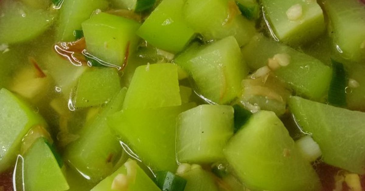 Resep Sayur Bening Labu Siam oleh winda - Cookpad