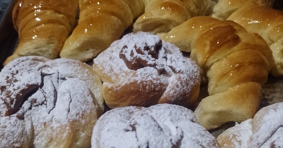 Facturas Fáciles De Hacer🥐 Receta de Brenda Rodriguez- Cookpad