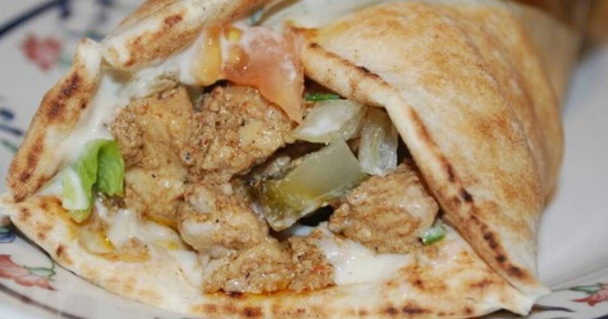 Shawarma de pollo Receta de Ilea nur- Cookpad