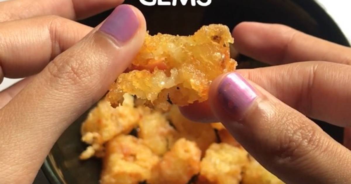 Resep Crispy Potato Gems oleh Sukma Ayu - Cookpad