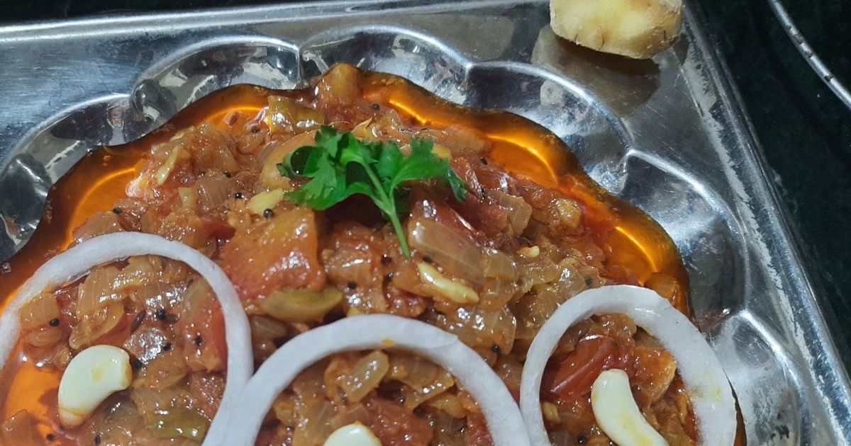 लहसुन प्याज टमाटर की चटनी (Garlic Pyaz Tomato Chutney Recipe In Hindi ...