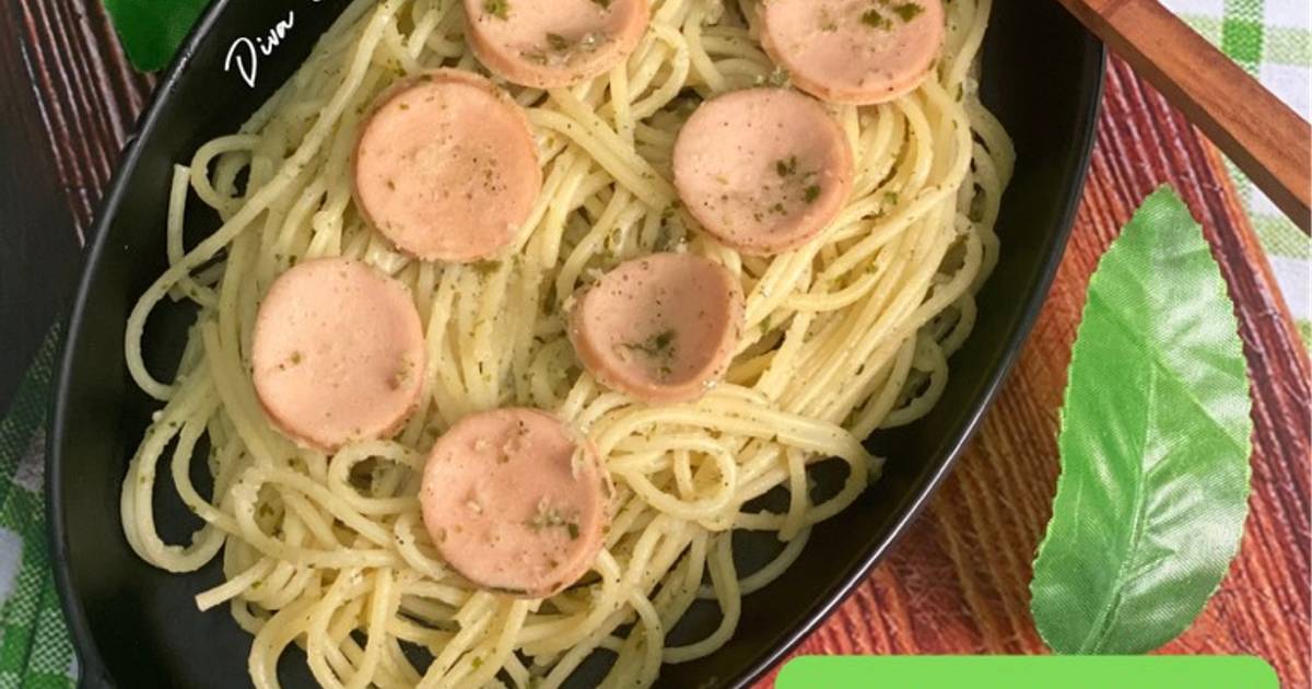 Resep Spaghetti Sosis Daun Jeruk oleh Agustina Erlinda - Cookpad