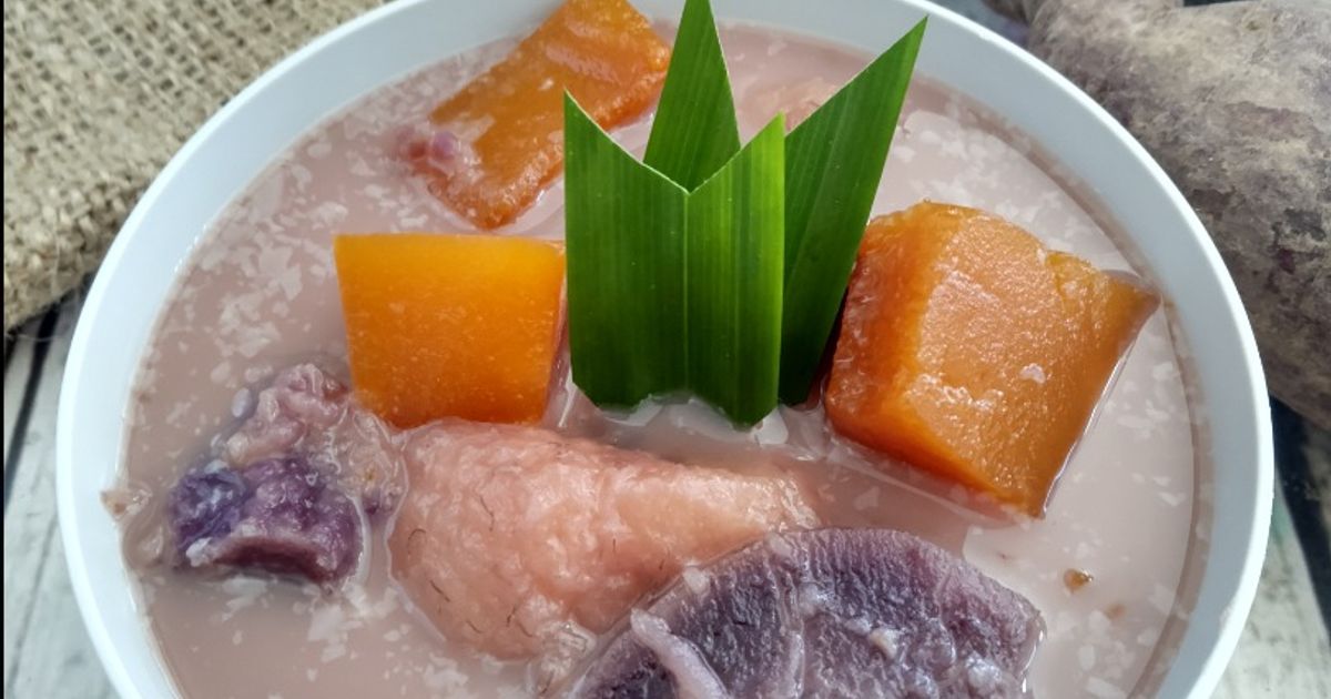 Resep Kolak Waluh Pisang Ubi Ungu oleh Renny Mahlenny - Cookpad