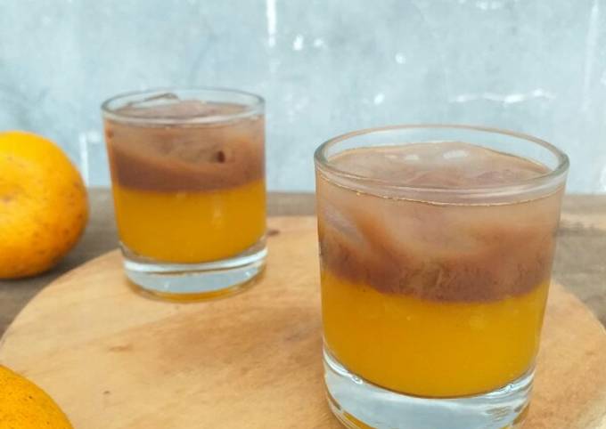 Resep Es Jeruk Coklat oleh Yovela Gracia Davino Una - Cookpad