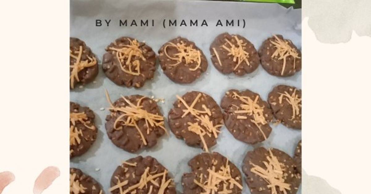 Resep Coklat Mete Keju Cookies (Tanpa Telur) oleh Ami Siti Maryam - Cookpad