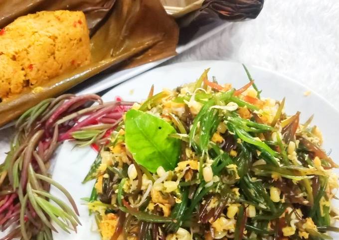 Resep Urap alur oleh Mama_ Haikal - Cookpad