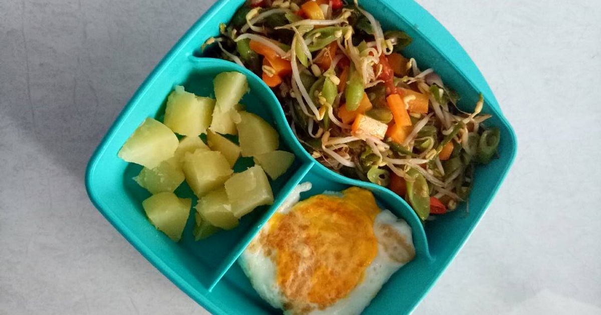 Resep menu bekal diet tanpa nasi (telur rumahan enak dan mudah - Cookpad