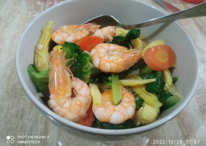 Resep Capcay udang (W#47) oleh Ummu Syech - Cookpad