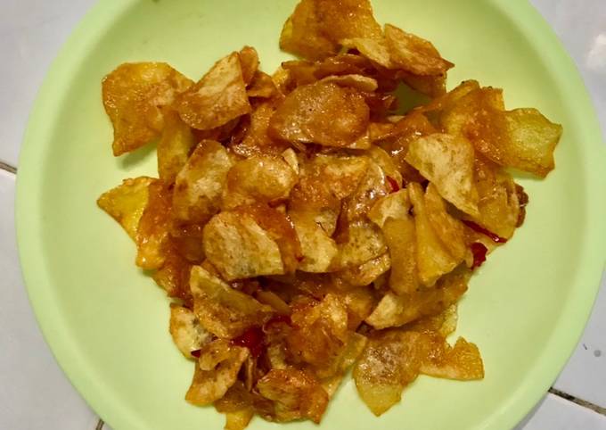 Resep Kering Kentang 🥔 oleh Dina Ardiani - Cookpad