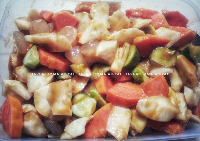 Resep Rujak kuah kweni khas aceh oleh Umma Aisyah - Cookpad