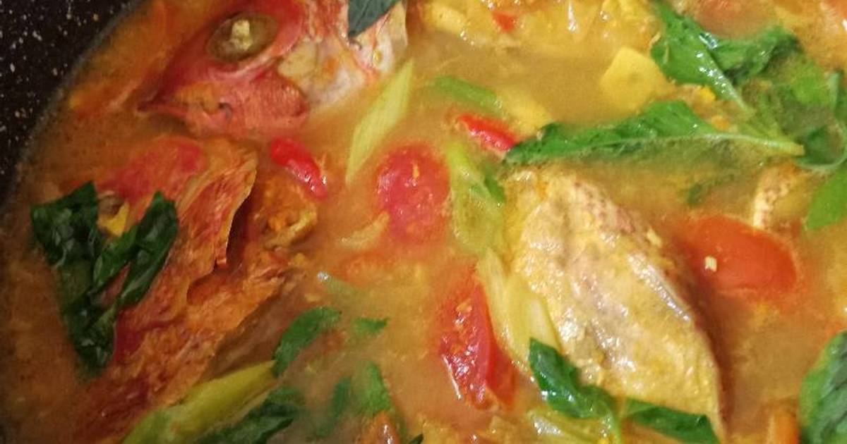 Resep Palumara Kakap Merah oleh Pita Ummu Saad - Cookpad